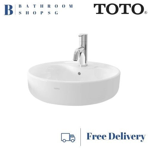 TOTO LW893CJ OMNI Plus Console Lavatory | Countertop Round Wash Basin ...