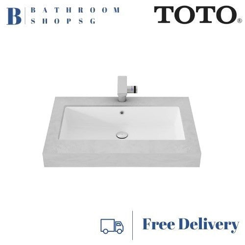 TOTO Under Counter Lavatory LW595J | Toto Ceramic Wash Basin Singapore ...