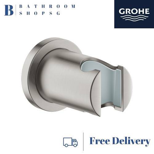 Grohe Rainshower Wall Shower Holder SuperSteel 27074DC0 – Bathroomshopsg